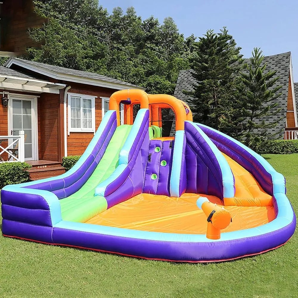 Nafukovací hrad AirMyFun Double Slide 83006