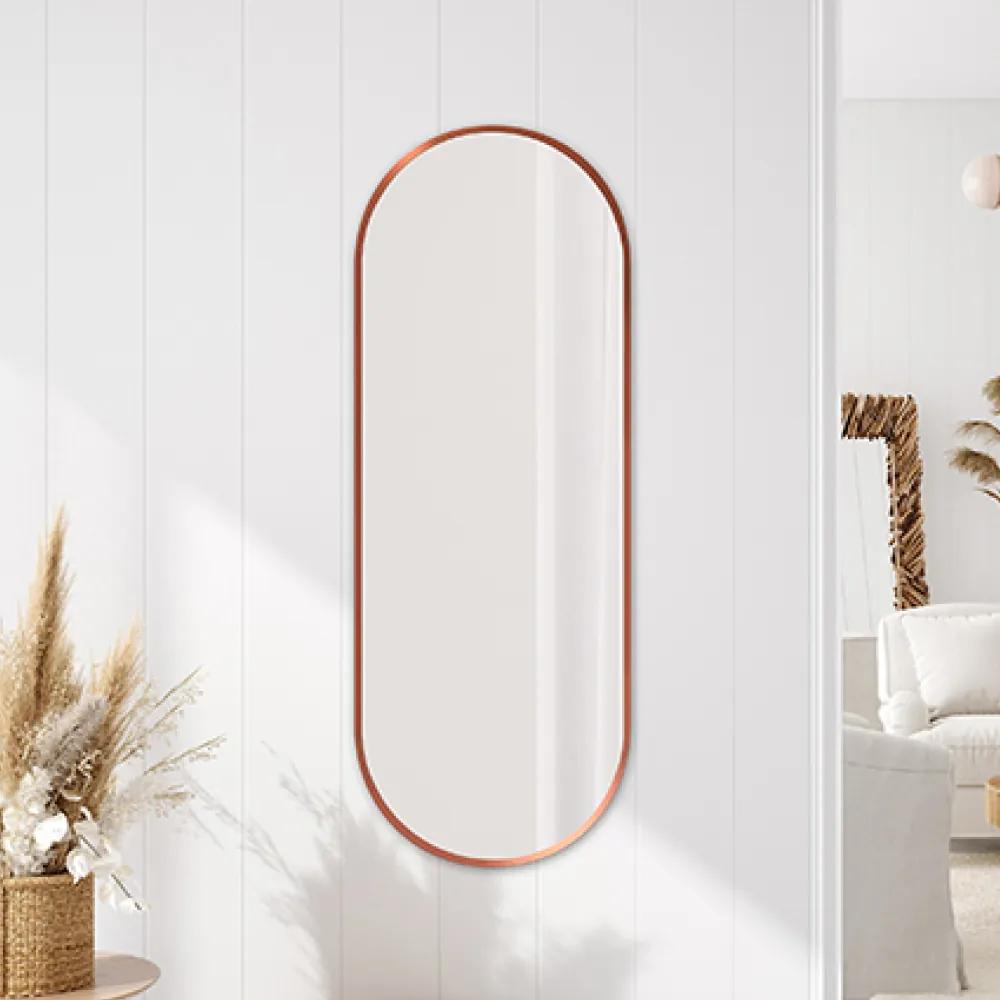 Zrcadlo Zeta SLIM Copper Rozměr: 40 x 120 cm