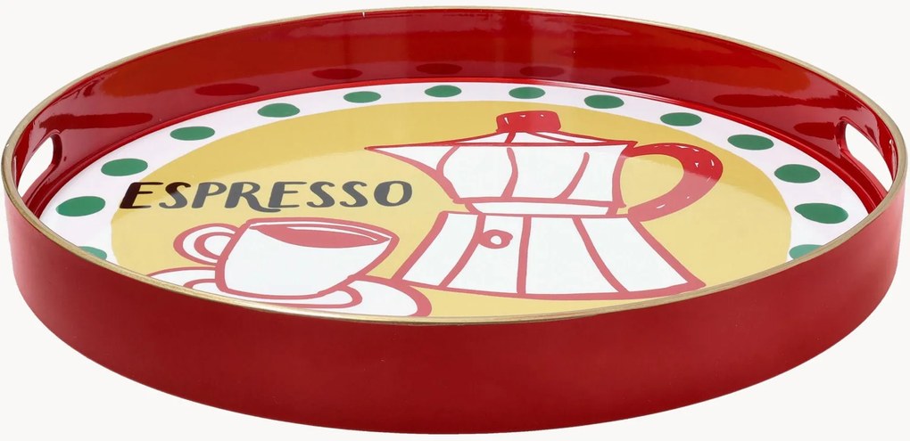 Kulatý tác Espresso Serving Summer Time
