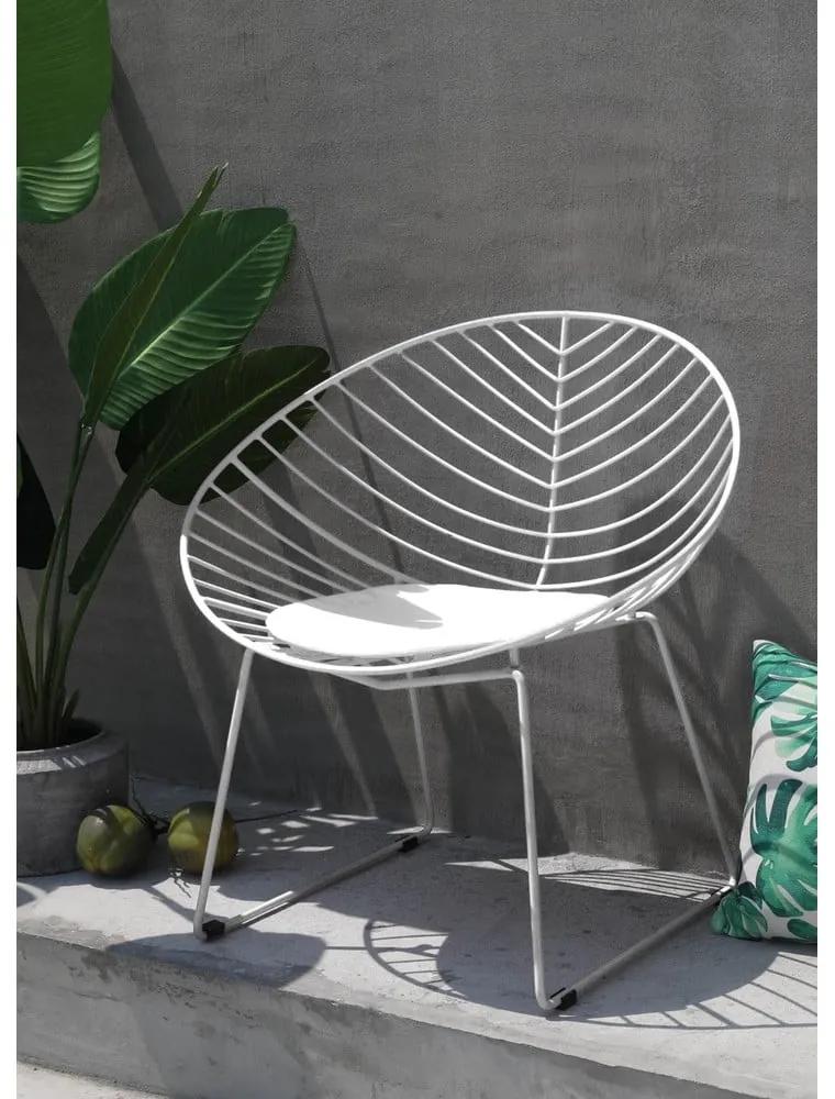 Sada 2 bílých zahradních židlí Bonami Selection Coco