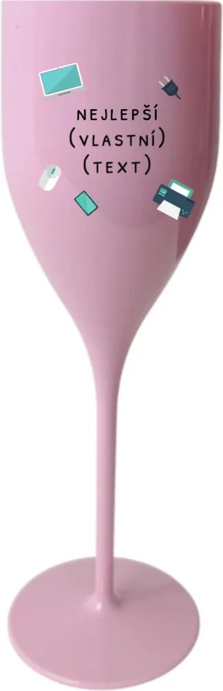 Personalizovaná nerozbitná prosecco sklenice - nejlepší v oboru