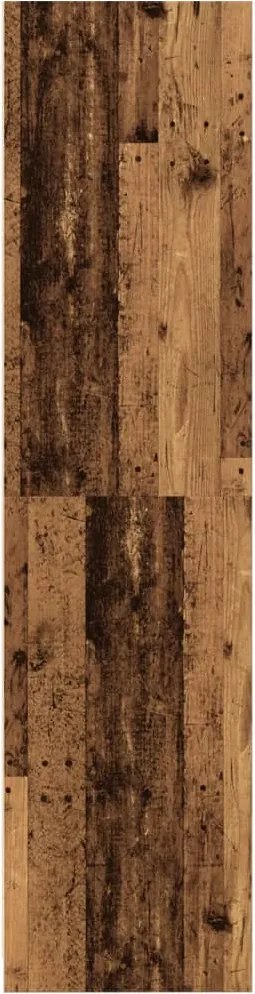 Šatní skříň old wood 100 x 50 x 200 cm kompozitní dřevo 3307808