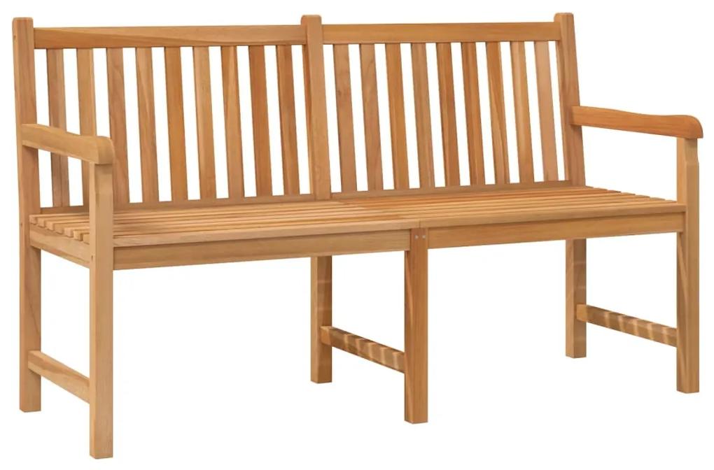 316623 vidaXL Zahradní lavice 150 cm masivní teakové dřevo