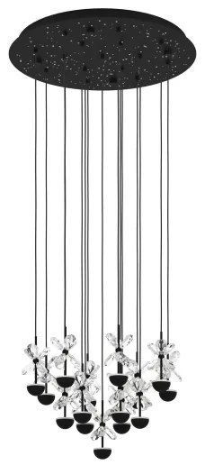 Eglo 390277 - LED Stmívatelný lustr na lanku PIANOPOLI LED/27W/230V 3000K