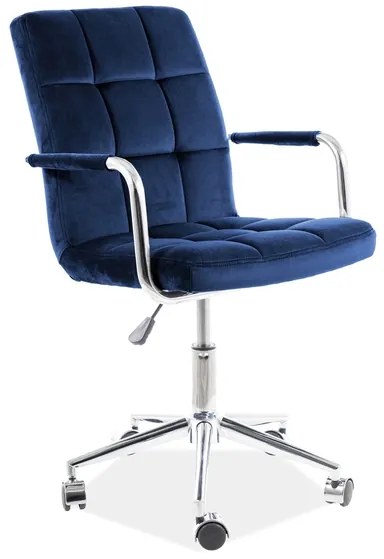 Kancelářská židle Q-022 Signal Modrá