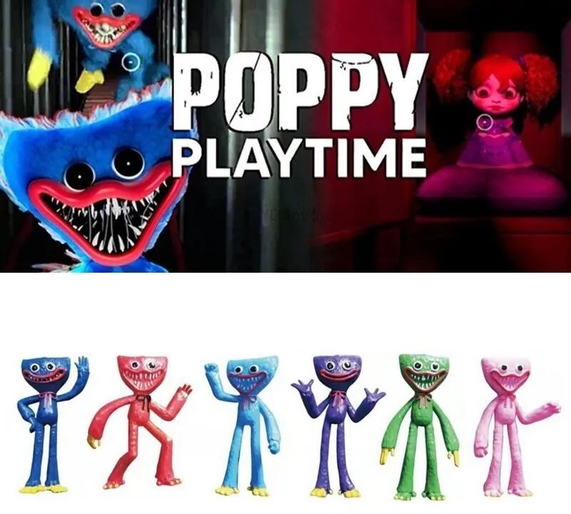Figurky Huggy/Wuggy - Poppy Playtime 6 ks