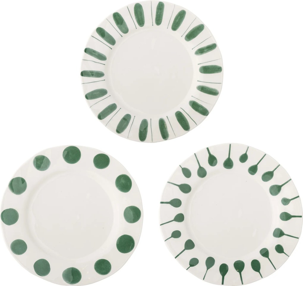 BLOOMINGVILLE Designový set 3 talířů LINORA 82072673