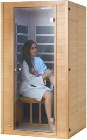 Far Infrared Wooden Sauna Room Domácnost Spa pro 1 až 2 osoby 1400 W
