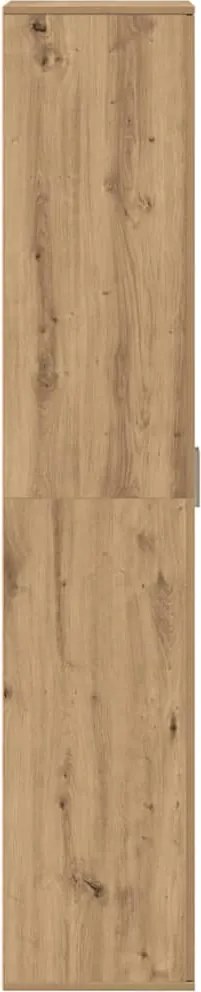 Highboard 60 x 35 x 180 cm Kompozitní dřevo dub artisan 3365568