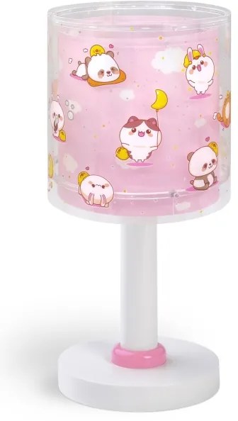 Dalber 41761S - LED Dětská lampička KAWAII FRIENDS 1xG4/4W/230V růžová