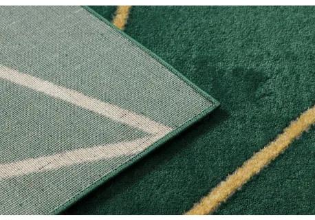 Dywany Luszczow Kusový koberec EMERALD EXCLUSIVE 1013 geometrický lahvově zelená / zlato Rozměr koberce: 160 x 220 cm