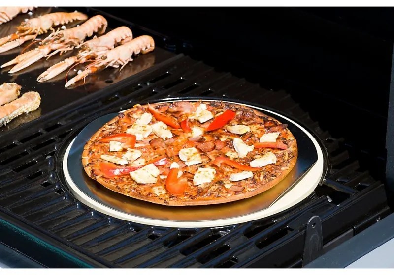 CAMPINGAZ Grilovací keramický kámen s nerezovým plátem CULINARY MODULAR PIZZA STONE 2000014582