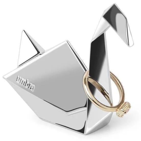 Držák na prsteny Umbra Origami labuť