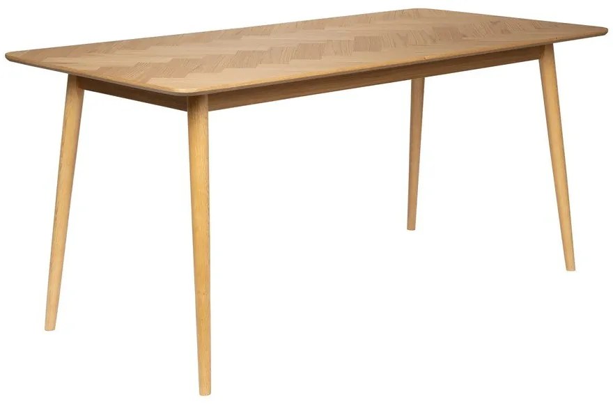 Jídelní stůl v dekoru dubu 90x180 cm Fabio – White Label