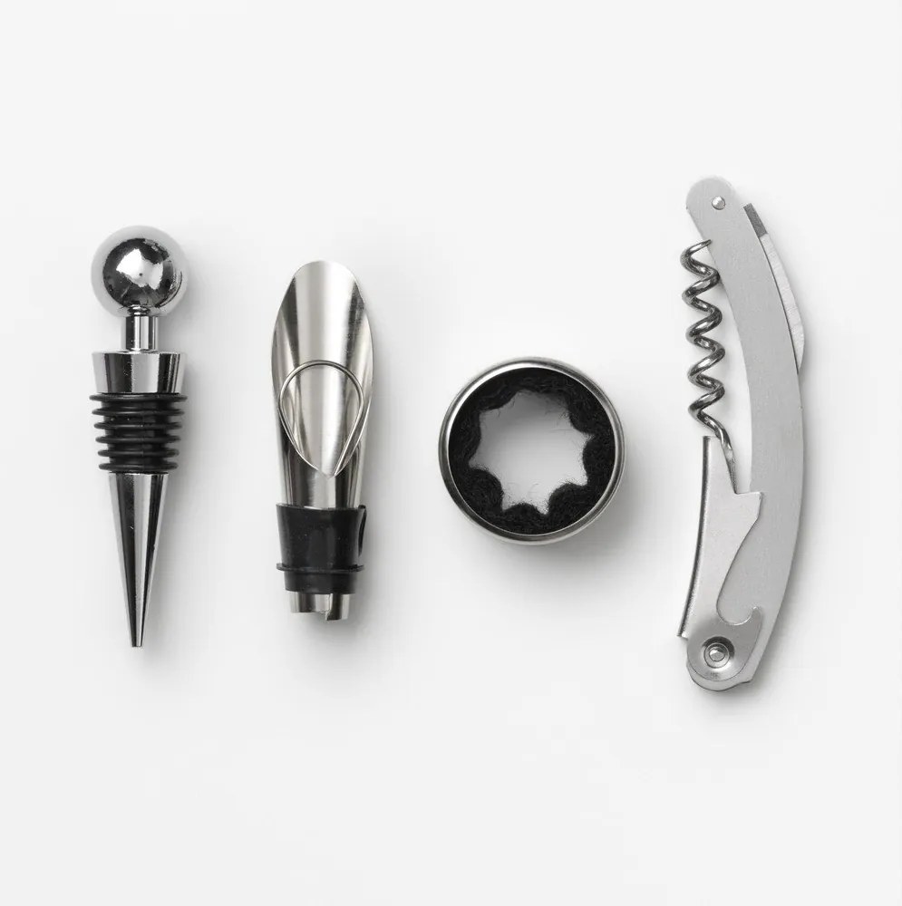 Nerezové příslušenství k vínu The Essentials Wine Tools – Printworks