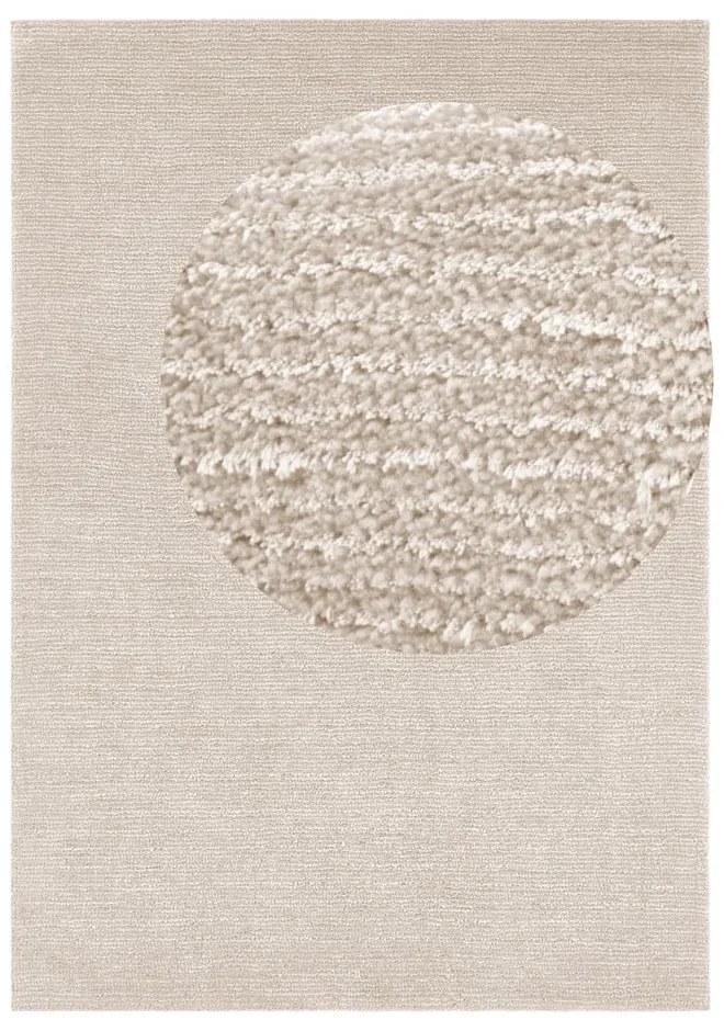 Béžový koberec Mint Rugs Supersoft, 120 x 170 cm