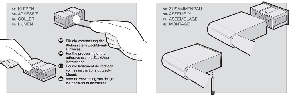 Košík do sprchy nerezový broušený atore ZACK