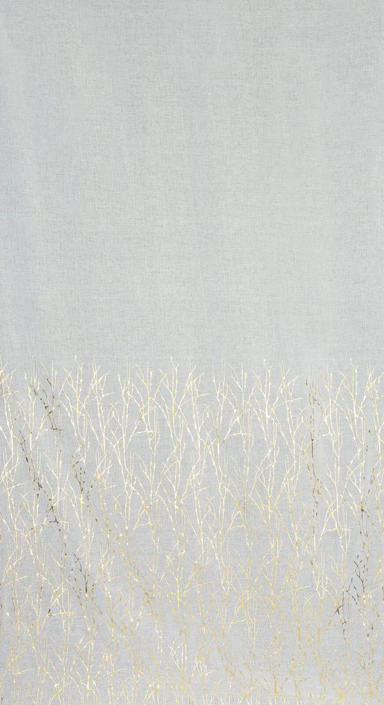 ZÁCLONA NA PÁSCE MELÍ 140X270 CM VZOROVANÁ
