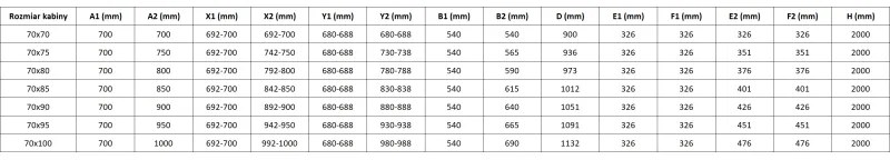 Mexen Lunar-F Duo, skládací sprchový kout 70 x 70 cm, 8mm čiré sklo, grafitový profil, 836-070L-070P-95-00