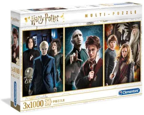 Clementoni Puzzle Harry Potter 3x1000 dílků