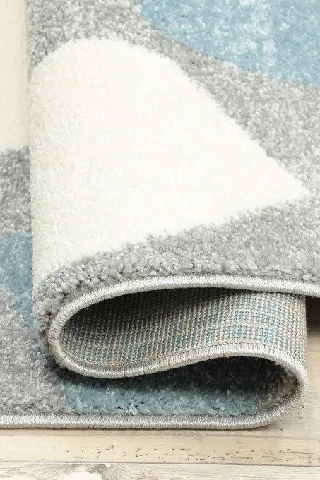 Dětský koberec Kiddy KID733G šedý