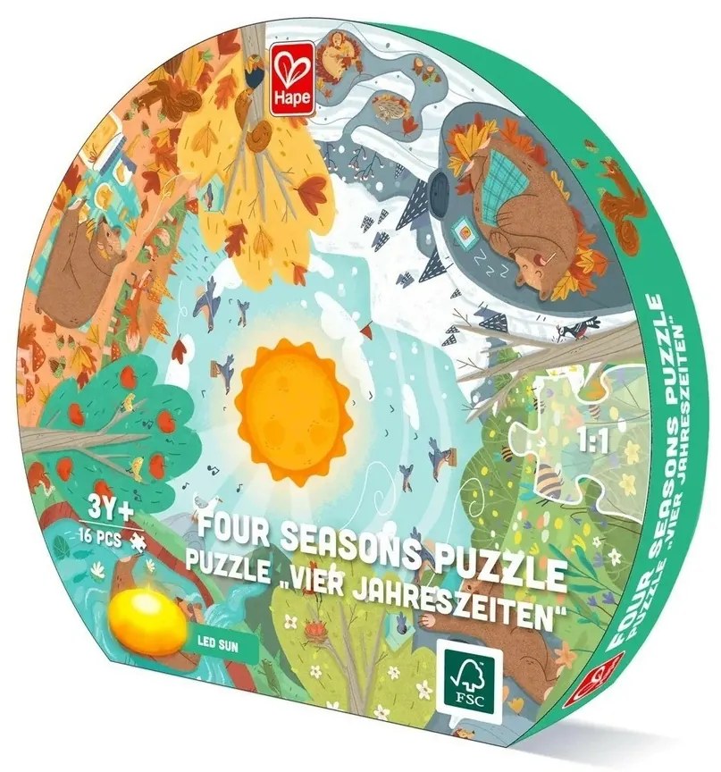 Hape Puzzle - Čtyři roční období