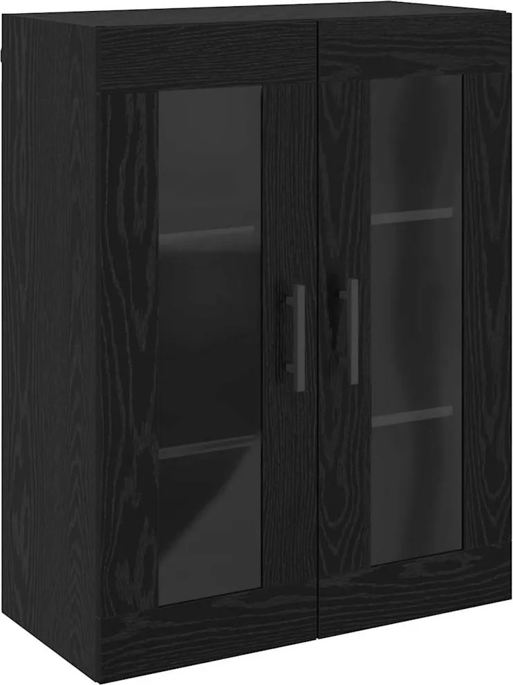 Nástěnné skříňky 2 ks Černý dub 69,5 x 34 x 90 cm 3394568