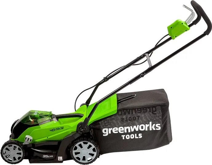 Aku rotační sekačka Greenworks G40LM35 40V