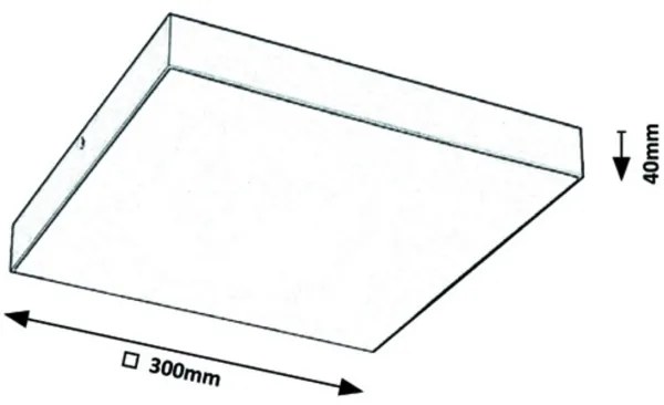 Rabalux - LED Stropní svítidlo LED/24W/230V 2800-6000K IP44 černá