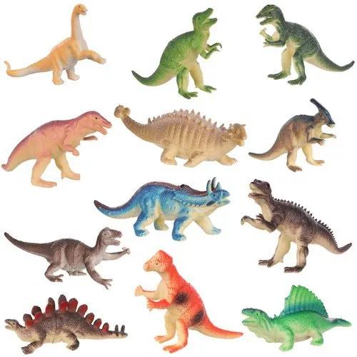 ISO Figurky Dinosauři sada 12 ks 10-13 cm, 11550