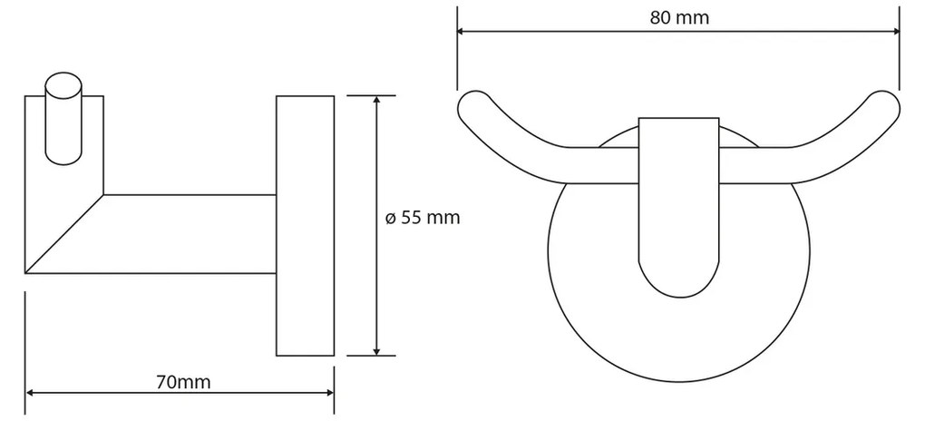 SAPHO XR200 X-Round dvojháček, stříbrná