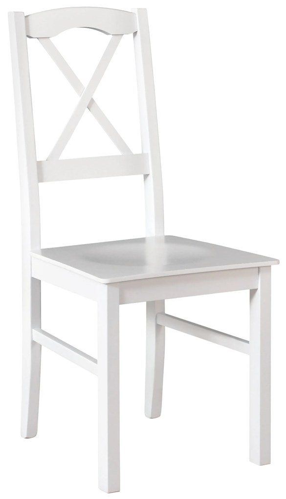 Jídelní židle Nilo XI D Bílá akryl, Bílá akryl