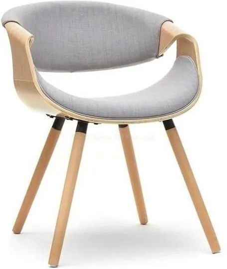 design4life Jídelní židle IRIN dub šedá
