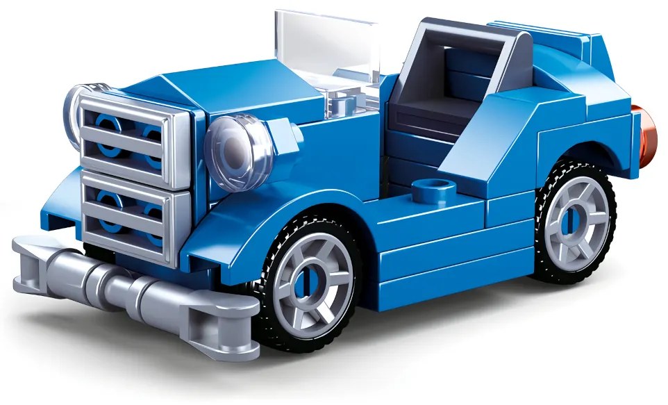 Sluban Builder M38-B0920B Modrý kabriolet
