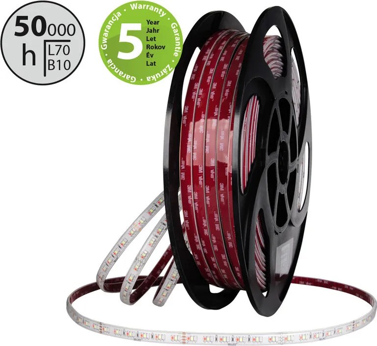 MCLED LED pásek do sauny SMD2835, barevný RGB