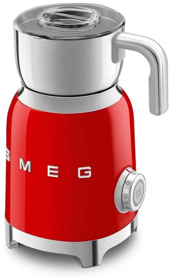 Červený elektrický šlehač mléka Retro Style – SMEG