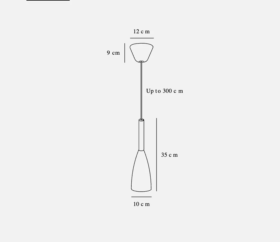 Nordlux Závěsné svítidlo Pure Velikost: 100 mm, Barva: Černá