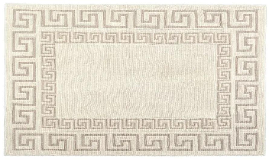 Krémový bavlněný koberec Kanoi 120 x 180 cm