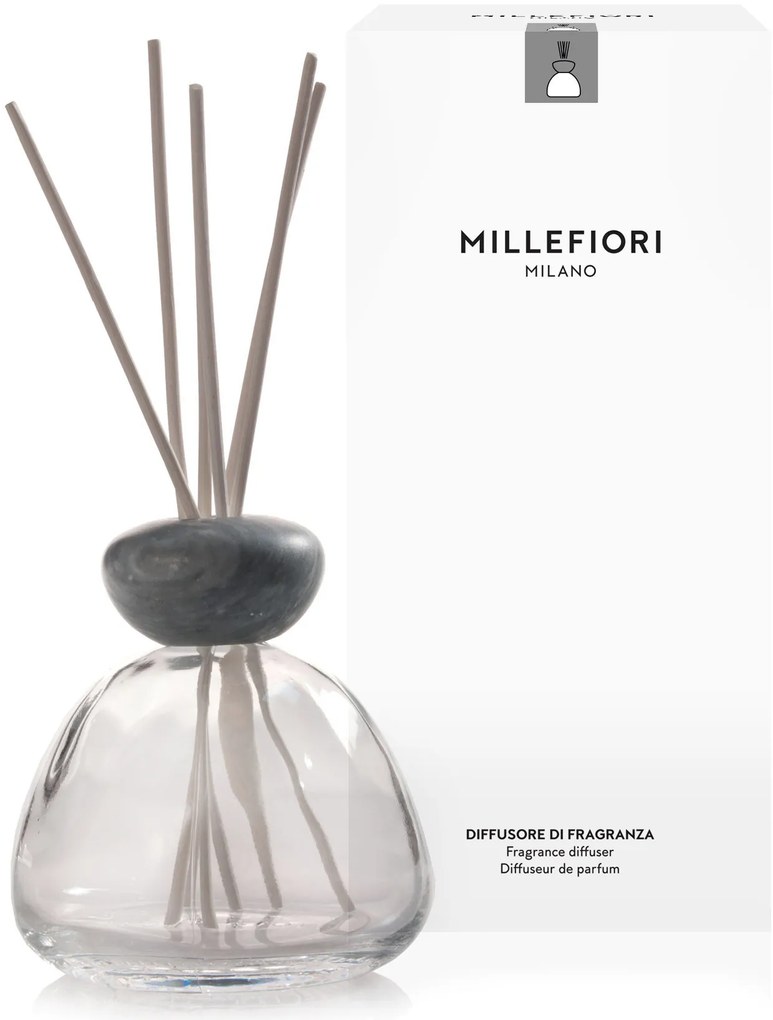 Millefiori milano air design marble grey čiré sklo 350 ml