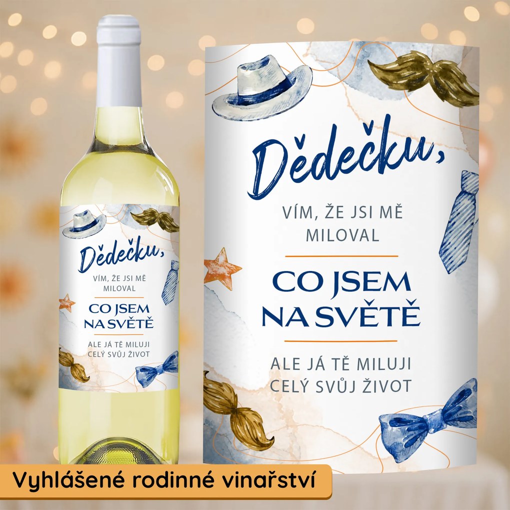 Ahome CZ Víno Dědečku 0,75l