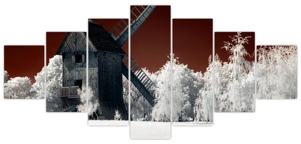 Obraz mlýna (210x100 cm)