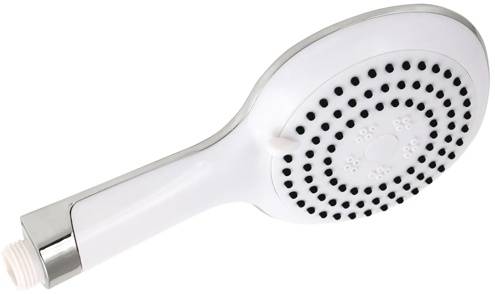 Novaservis - Sprchová růžice 3 - polohová bílá - chrom, RU/320,0