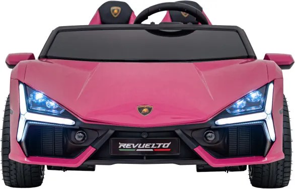Elektrické autíčko Lamborghini Revuelto XL STRONG růžové