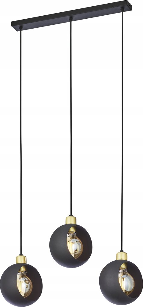 Závěsná lampa TK-Lighting Cyklop 3 světelné body E27