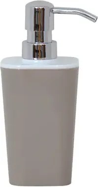 MSV SOFT TOUCH dávkovač mýdla šedo-hnědý / plast / 320 ml