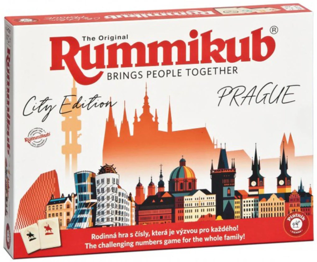 PIATNIK Hra Rummikub Prague Edition *SPOLEČENSKÉ HRY* pi7266