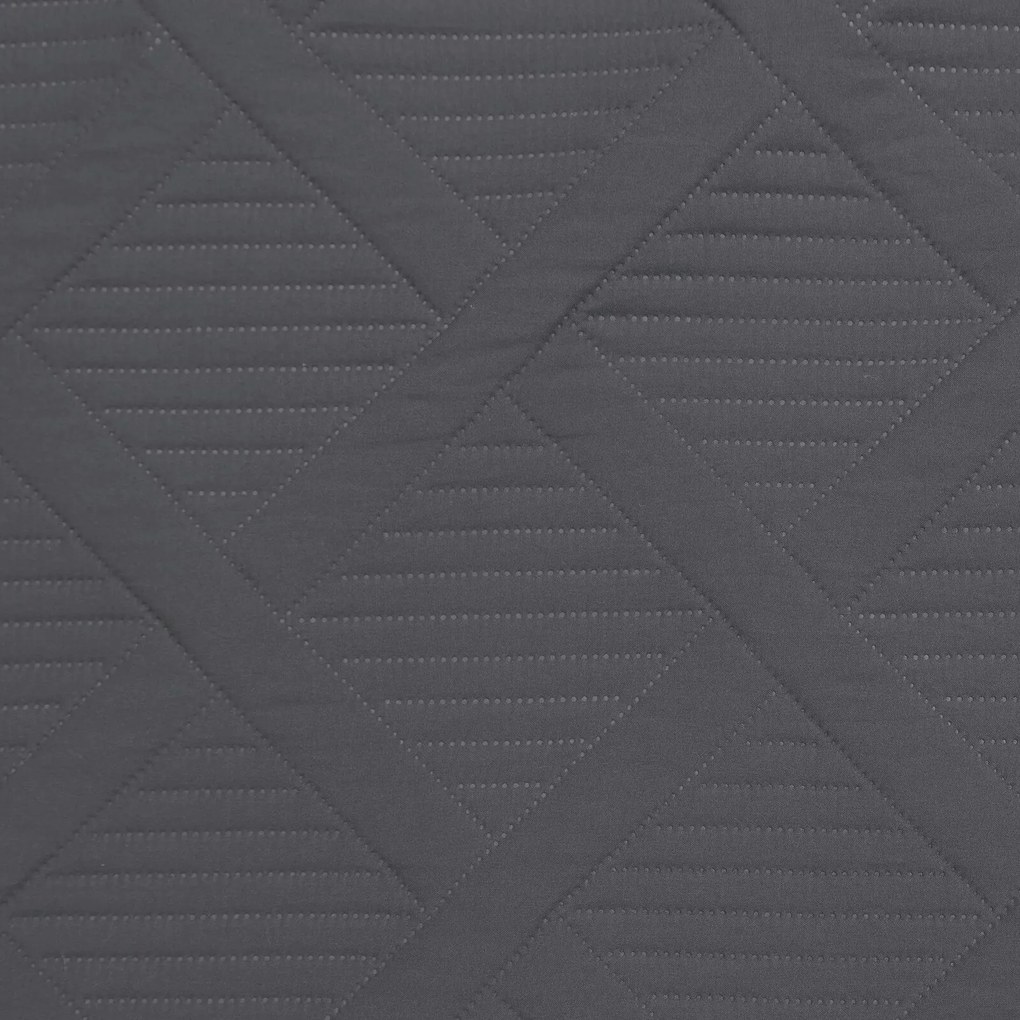 PŘEHOZ NA POSTEL ALARA5 170X210 CM TMAVĚŠEDÝ