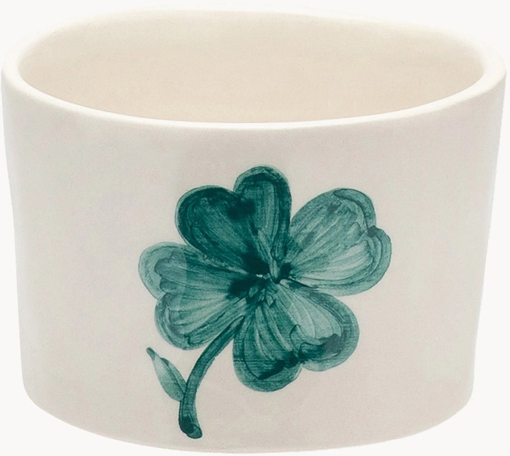 Ručně malovaná malá miska na svačinu Shamrock
