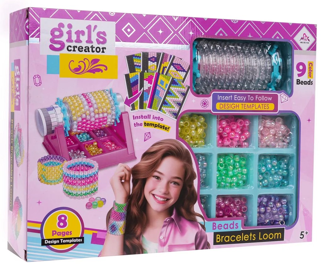 RKToys Kreativní sada na výrobu náramků s korálky