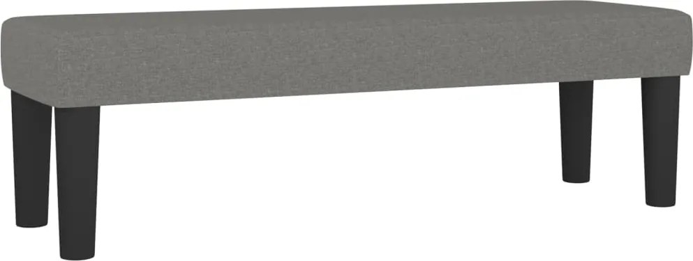 Box spring postel s matrací tmavě šedá 200x200 cm textil 3136942
